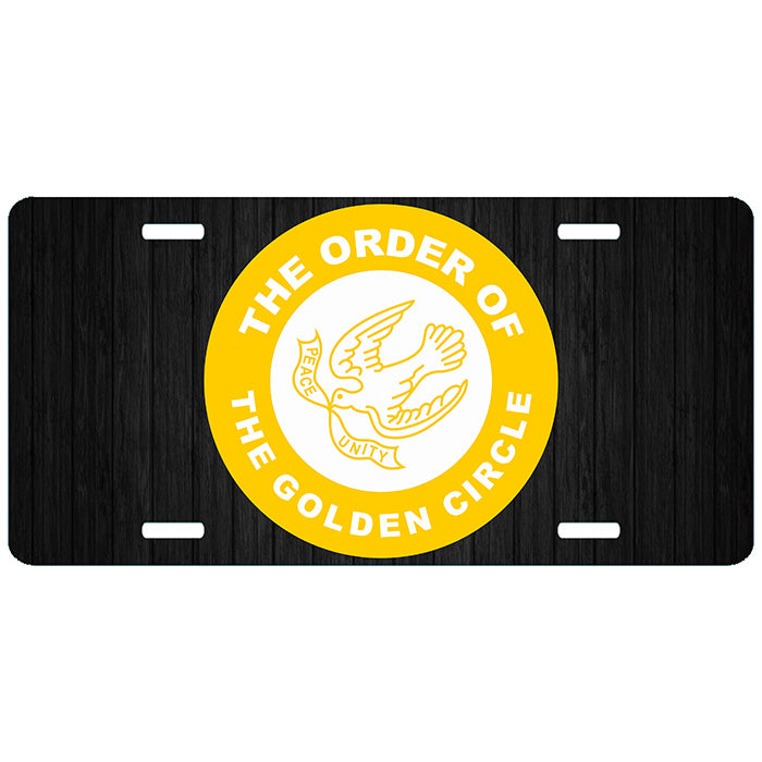 Order of the Golden Circle License Plate OES – 357 designs