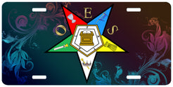 Flower Order of the Eastern Star License Plate OES – 357 designs