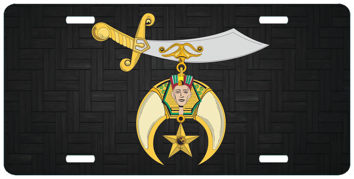 Shriners Classic License Plate Tag – 357 designs