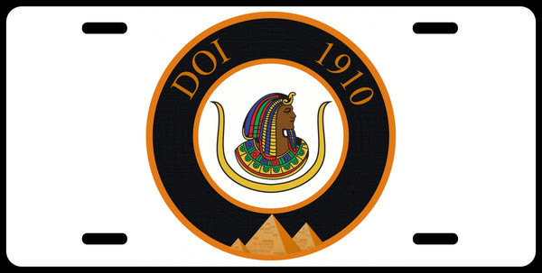 Buy Daughters of Isis 1910 License Plate DOI OES Auto Car Tag at 357 ...