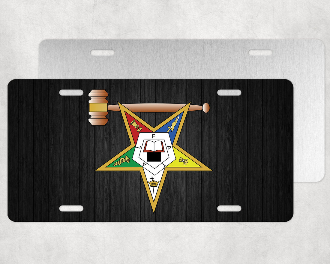 Past Worthy Matron Eastern Star License Plate OES Tag – 357 designs